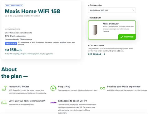 Maxis 5G Maxis Home WiFi 158 Offers Unlimited 5G Broadband Up To 300Mbps For RM158 Month