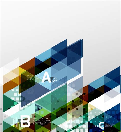 Vector Geometric Abstract Background Pink Report Modern Background Image For Free Download