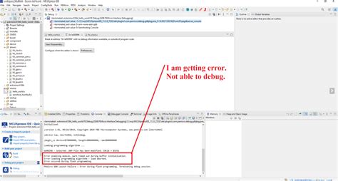 Solved Imxrt1064 Debug With Pande Micro Multilink Error With Flash