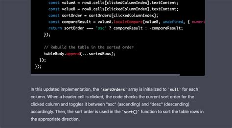 Sort An Html Table Using Javascript Ant Pace Blog