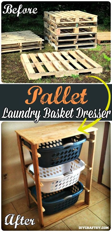 Pallet Laundry Basket Dresser 150 Best Diy Pallet Projects And Pallet