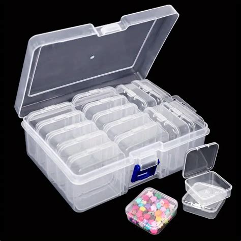 Clear Plastic Storage Box Sorting Storage Box Container Temu Qatar