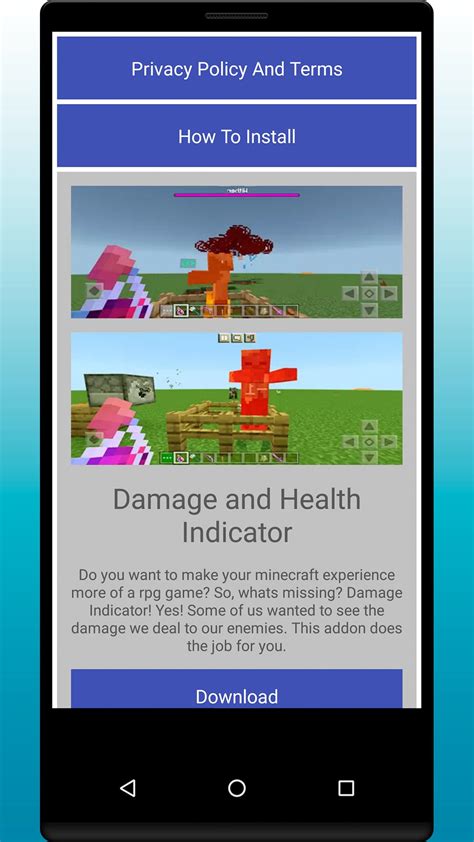 Mod Health Indicator Minecraft Apk Voor Android Download