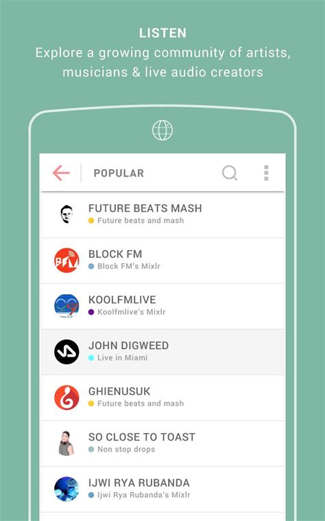 mixlr for android apk download