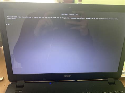 Hi All Ive Run Into An Issue When Trying To Install Ubuntu On An Old Acer Laptop Via A Usb I