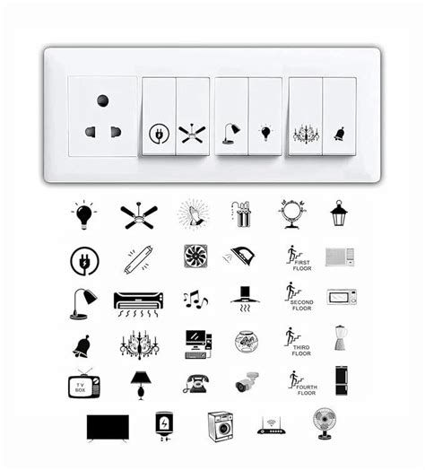 Swich Board Sticker At Panel Labels In New Delhi Id 2855677258097