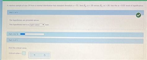 solved a random sample of size 14 from a normal distnbution