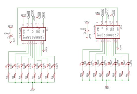 LED Matrix DRIVER Code Intrinsic