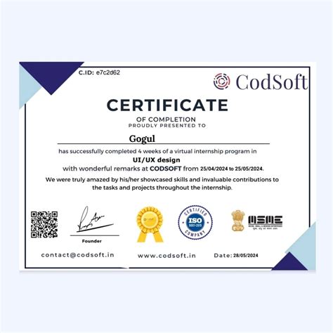 gogul j on linkedin codsoft cip internship uidesign uxdesign
