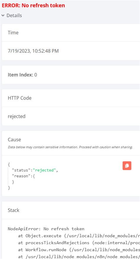 Follow Up For Unknown Error While Using Node For Some Credentials Questions N N Community