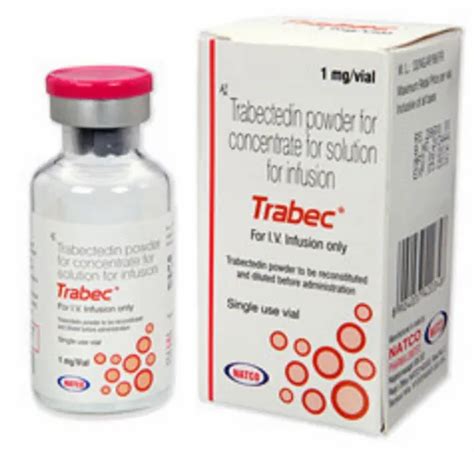 Trabac Trabec Trabectedin 1mg Injection Natco At Rs 27500 Piece In Ahmedabad