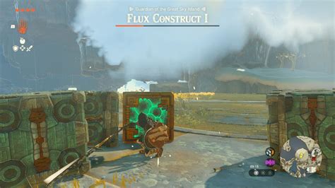 How To Beat Flux Construct 1 Use Flux Construct 1 Core In Zelda Tears