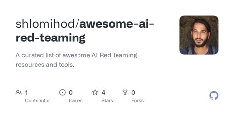 GitHub Shlomihod Awesome Ai Red Teaming A Curated List Of Awesome AI