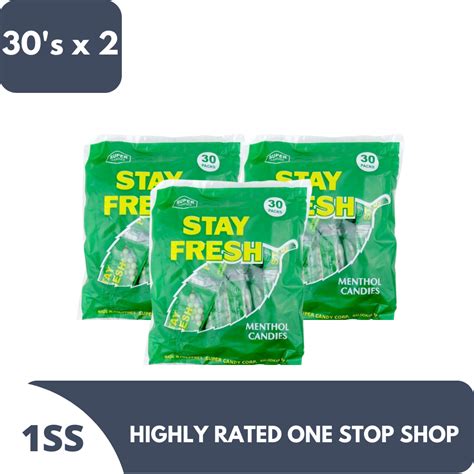 Stay Fresh Menthol Candy 30s X 3 Lazada Ph