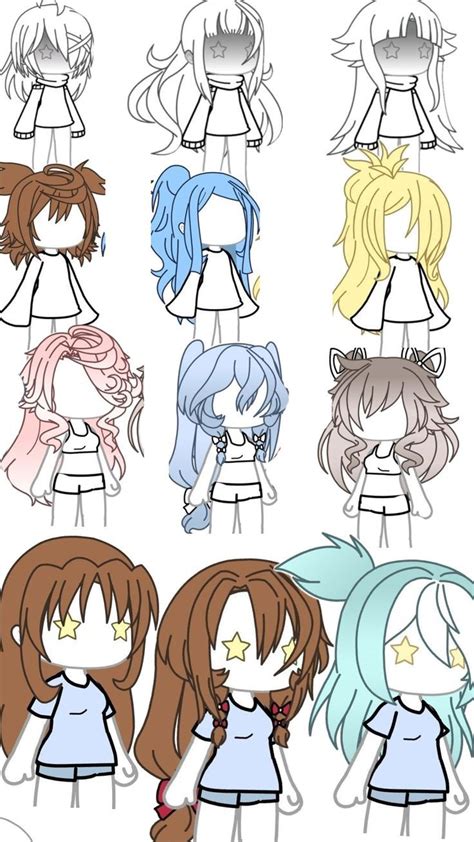 Gacha Life Hairstyles