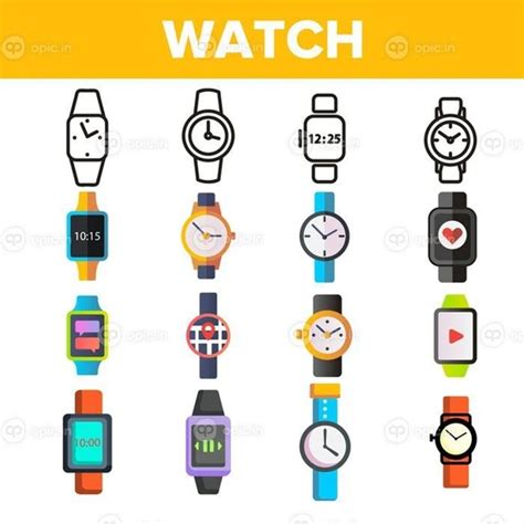 خرید و قیمت دانلود آیکون ساعت گجت وکتور آیکون های خط نازک مجموعه