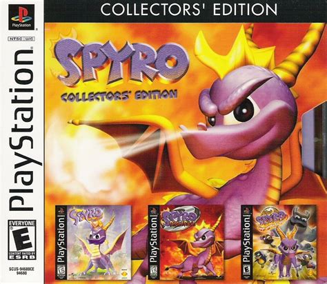 Cover Art Or Packaging Material From Spyro Collectors Edition 2002