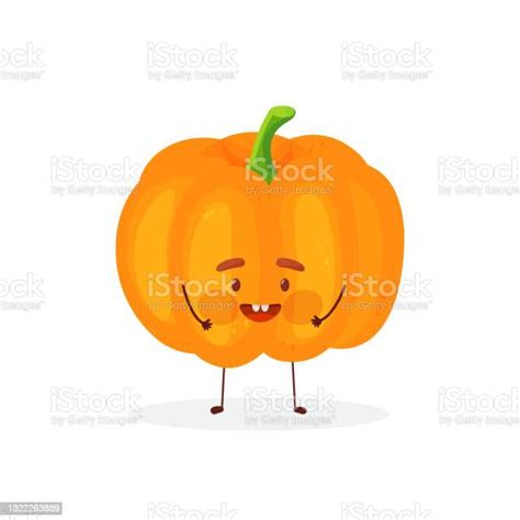 귀엽고 재미있고 행복한 호박 세트 캐릭터 야채 벡터 일러스트레이션 벡터 일러스트레이션 0명에 대한 스톡 벡터 아트 및 기타 이미지 0명 10월 가공의 인물 Istock