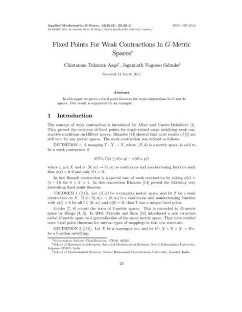 Fixed Points For Weak Contractions In G Metric Spaces