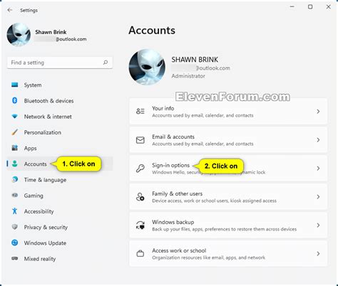 Enable Or Disable Passwordless Sign In For Microsoft Accounts In Windows 11 Page 2 Windows