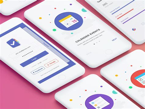 To Do Task Manager App UI Kit By App Innovation On Dribbble