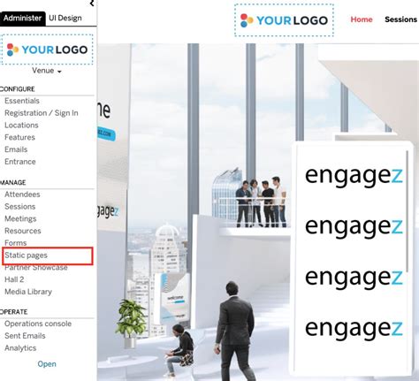 Module Static Pages Engagez