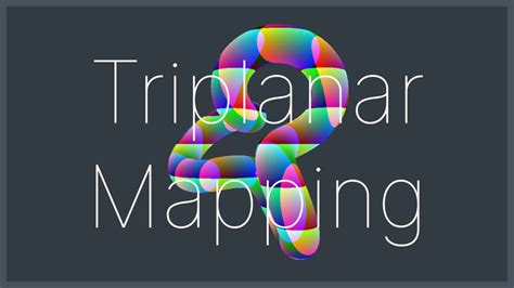 Shadermaterial Triplanar Mapping