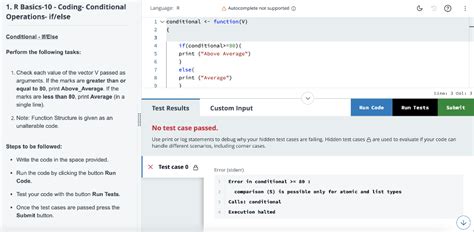 Solved Conditional If Else Perform The Following Tasks 1