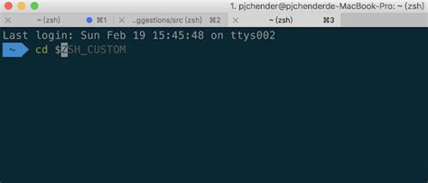 為 mac 的 terminal 上色 透過 iterm 2 和 oh my zsh 高亮你的終端機 ~ pjchender 那些沒告訴你的小細節