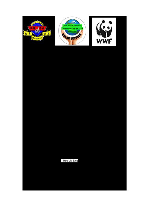 Kertas Kerja Kelab Lestari - PDFCOFFEE.COM