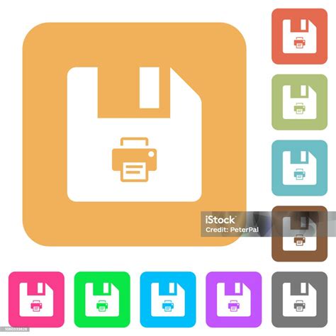 Rename File Rounded Square Flat Icons Stock Illustration Download Image Now Circle Computer