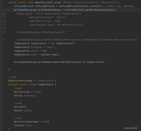 （十一）java操作influxdbinfluxdb Java Csdn博客