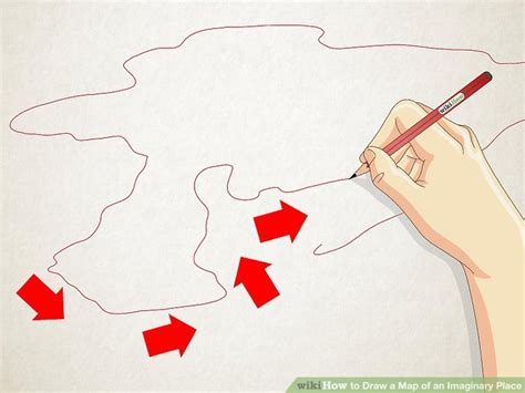 How To Draw A Map Of An Imaginary Place 12 Steps With Pictures
