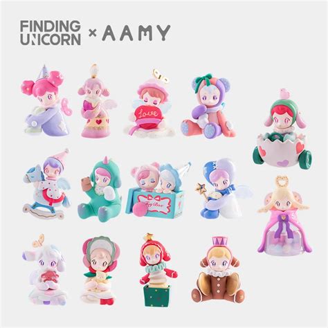 Finding Unicorn Aamy Clockwork Toy City Series Blind Box Funny Lab