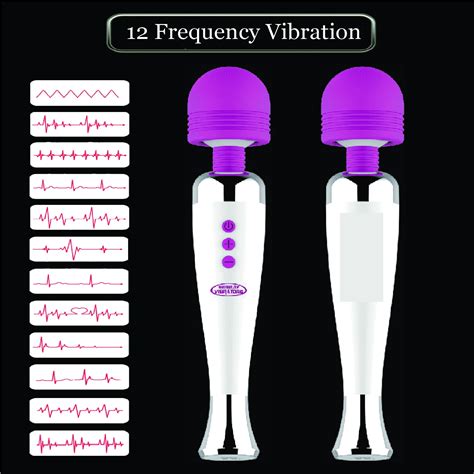 Usb Rechargeable Av Shock Stick 12 Frequency Waterproof Personal Body Relaxation Buy Body