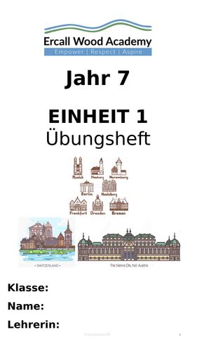 Year 7 Unit 1 Stimmt 1 Alles über Mich Lessons Sequence Ppt Workbook Teaching Resources