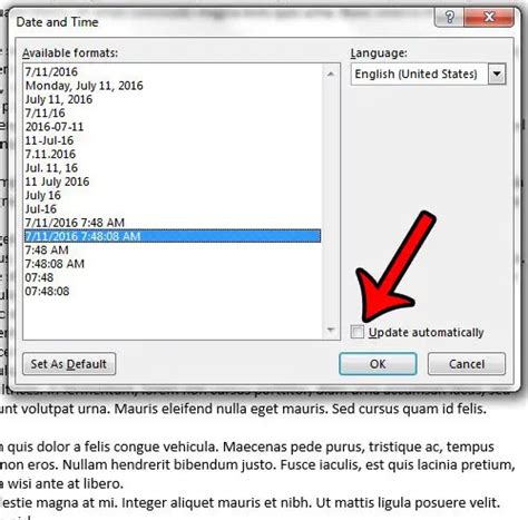 how to easily insert formatted date and time in word 2013 healthy