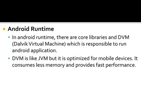 Android Terminologies Pptx Operating Systems Computer Software