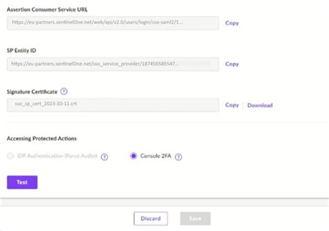 sentinelone saml integration