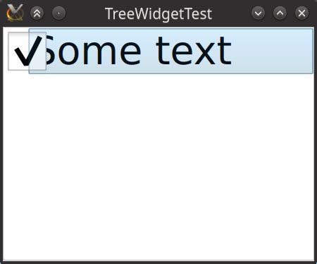 C How To Avoid Overlapping Of QListWidget Check Indicator With The