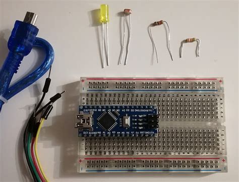 Interruttore Crepuscolare Con Arduino Nano E Fotoresistenza Lelezapp