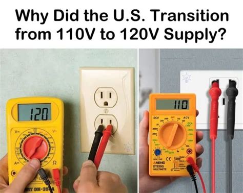 Why Did The Us Transition From 110v To 120v Supply