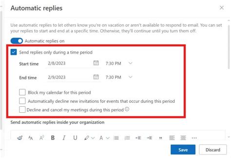 How To Set Automatic Replies In Outlook For Microsoft Methods TechnologyDOTs