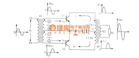 Push Pull Power Amplifier Circuit Amplifier Circuit Circuit Diagram