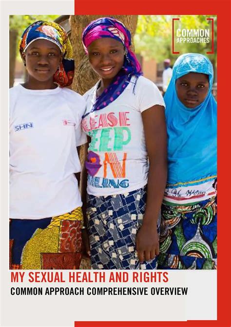 My Sexual Health And Rights Common Approach Comprehensive Overview