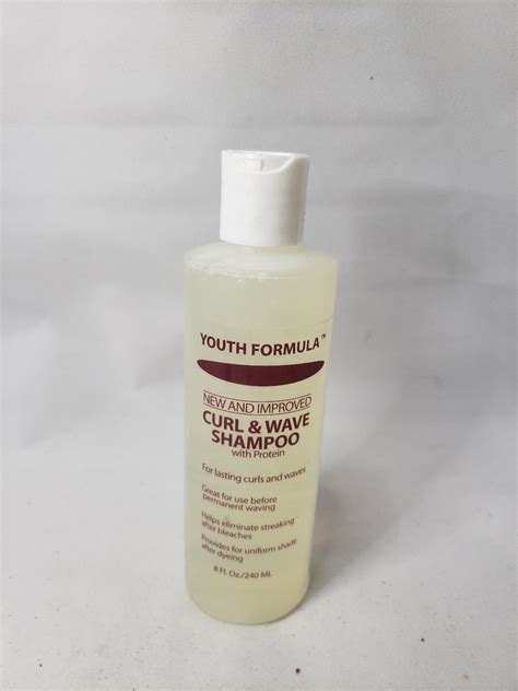 Youth Formula Curl And Wave Shampoo With Protein 8 Oz Mdg Sales Llc
