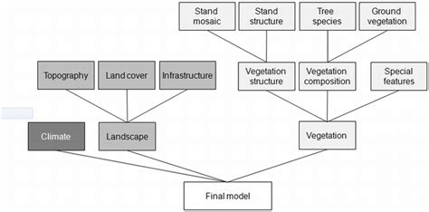 hierarchical model selection process with arrows indicating the download scientific diagram