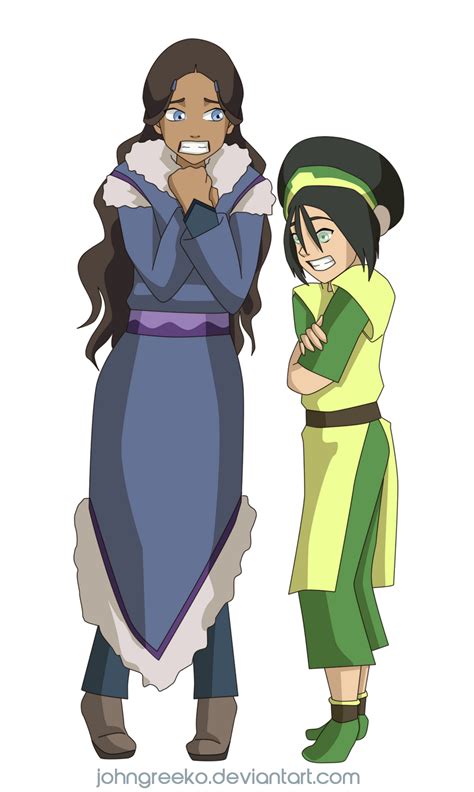 Commission Katara And Toph By Archibaldart On Deviantart