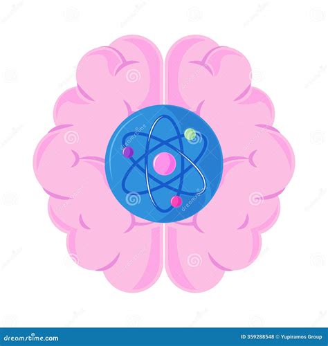 Artificial Intelligence Brain Quantum Computing Stock Illustration Illustration Of Processor