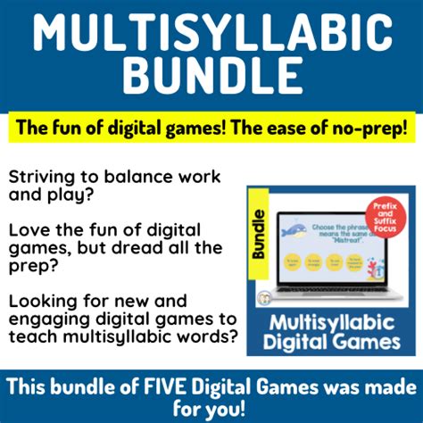 Prefix Suffix Digital Games 2nd Thru 4th Grades Printable Version Included Made By Teachers